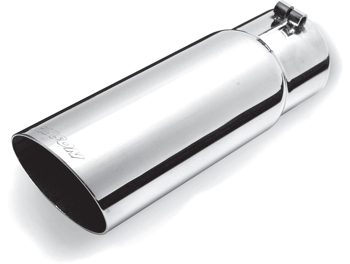 Gibson Stainless Steel Slash Exhaust Tip 500374 | Havoc Offroad