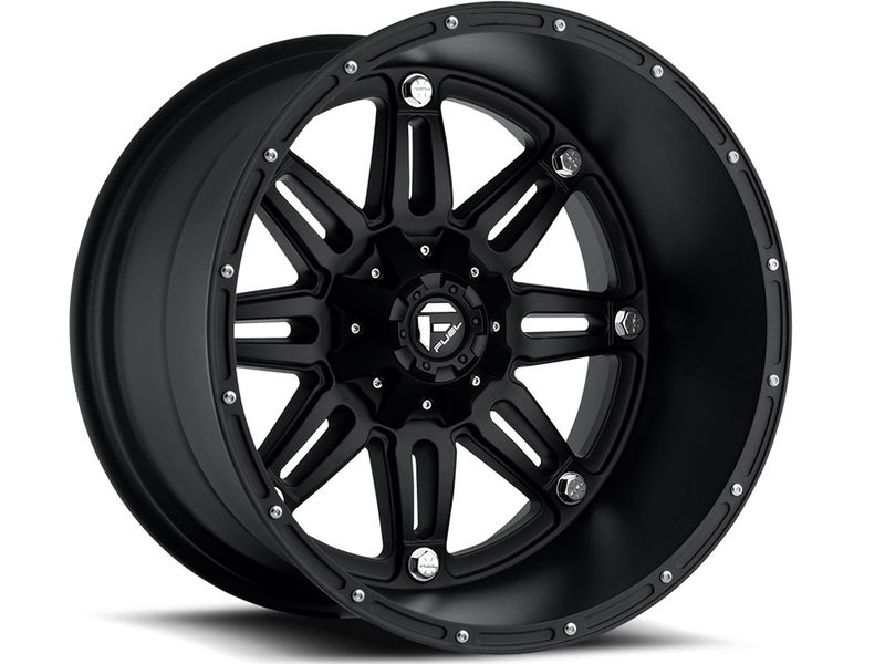 Fuel Matte Black Hostage Wheels | Havoc Offroad