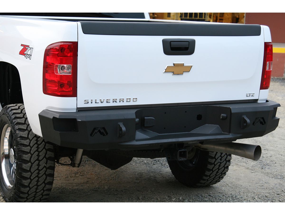 Fab Fours Premium Rear Bumper - Bare CH11-W2150-B | Havoc Offroad