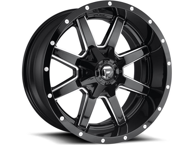 Fuel Gloss Black Maverick Wheels | Havoc Offroad