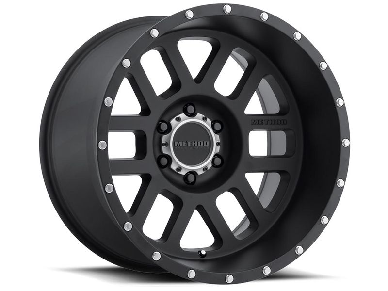 Method Matte Black 606 Mesh Wheels | Havoc Offroad