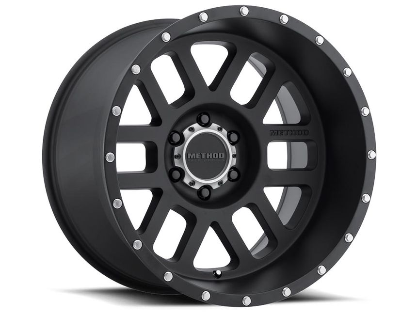 Method Matte Black 606 Mesh Wheels | Havoc Offroad