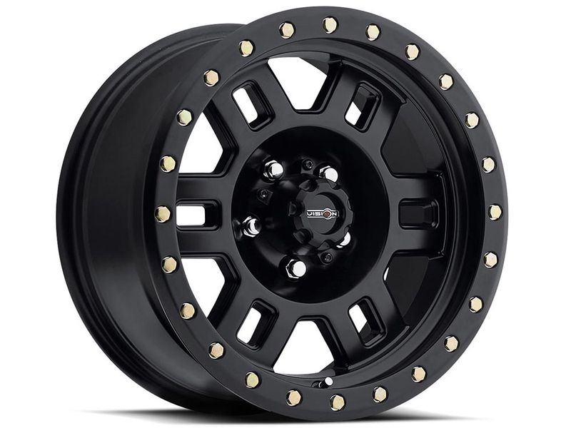 Vision Matte Black Manx Wheels | Havoc Offroad