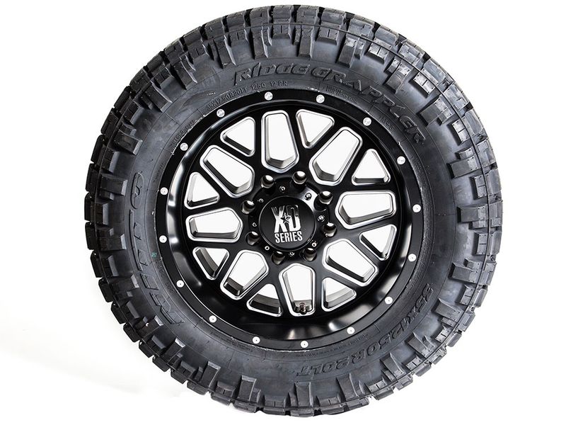 XD Series Milled Matte Black XD820 Grenade Wheel KMC-XD82021055924NUS ...
