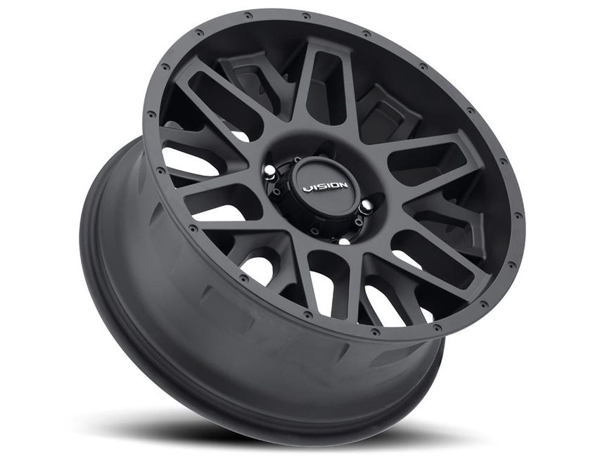 Vision Matte Black Shadow Wheels | Havoc Offroad