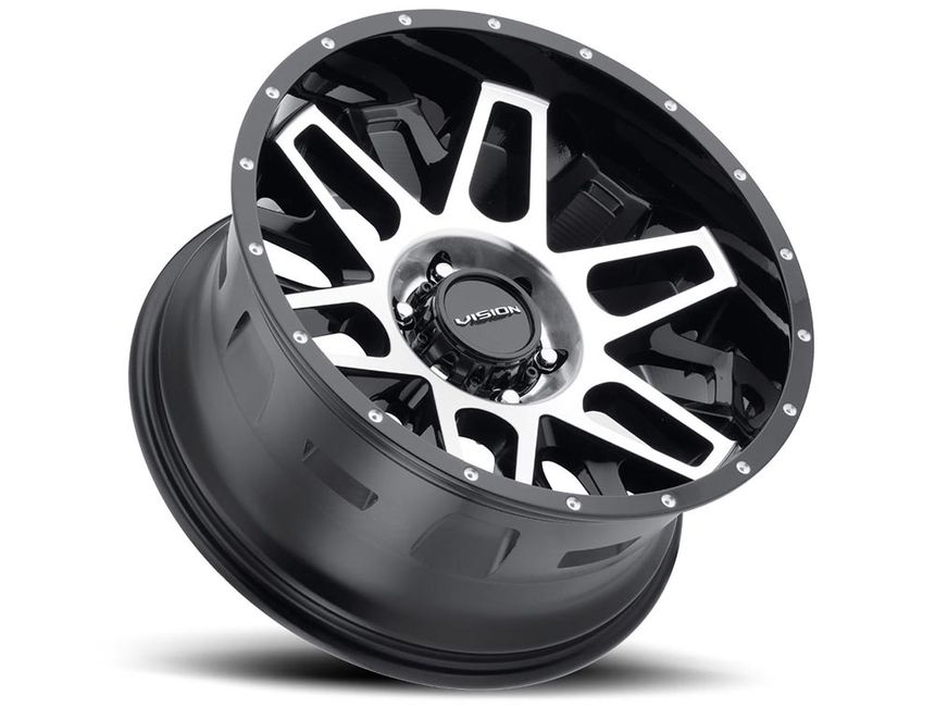 Vision Machined Black Shadow Wheels | Havoc Offroad