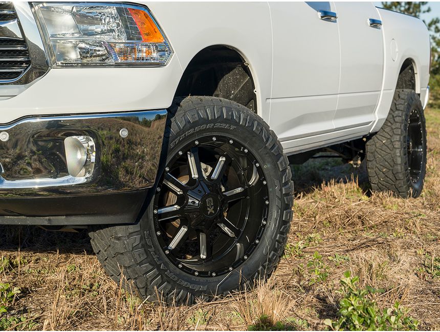 XD Series Milled Gloss Black XD838 Mammoth Wheels | Havoc Offroad