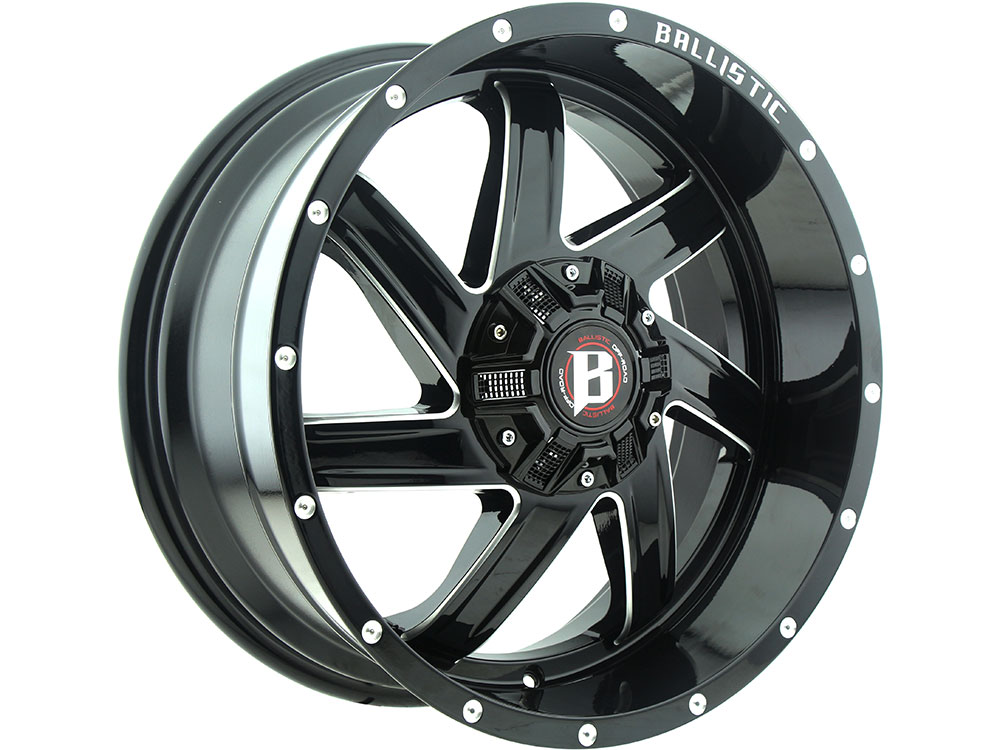 Ballistic Black 961 Guillotine Wheels | Havoc Offroad