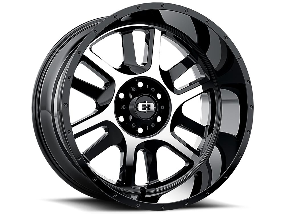 Vision Machined Black Split Wheels | Havoc Offroad