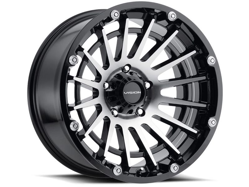 Vision Machined Black Creep Wheels | Havoc Offroad