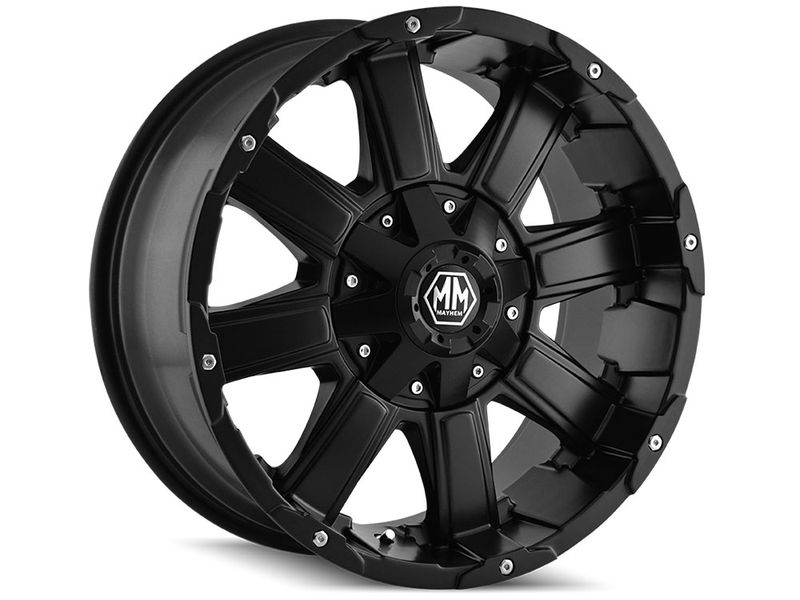 Mayhem Black Chaos Wheels | Havoc Offroad
