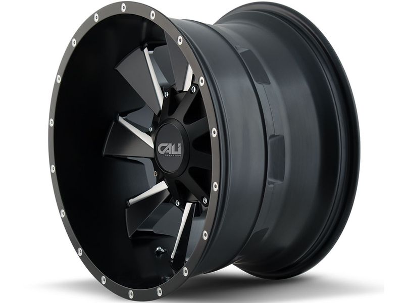 Cali Offroad Black Distorted Wheels | Havoc Offroad