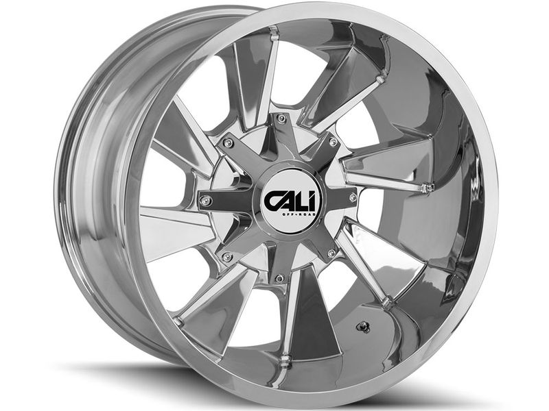 Cali Offroad Chrome Distorted Wheels | Havoc Offroad