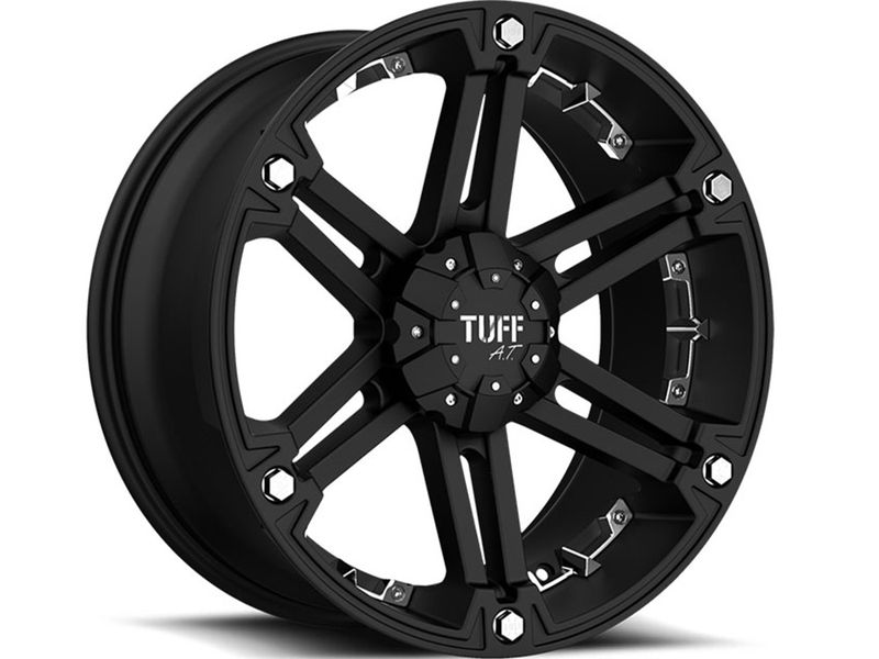 Tuff Black & Chrome T01 Wheels | Havoc Offroad