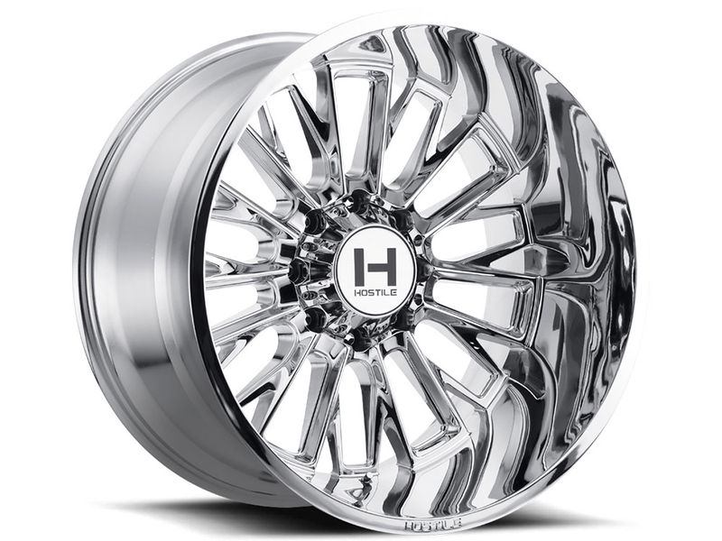 Hostile Chrome Fury Wheels | Havoc Offroad