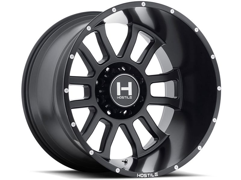 Hostile Black Gauntlet Wheels | Havoc Offroad
