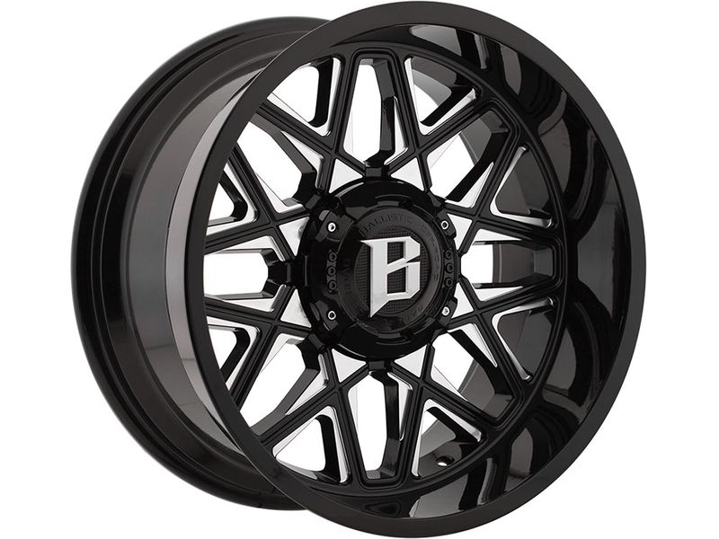 Ballistic Machined Black 819 Spider Wheels | Havoc Offroad