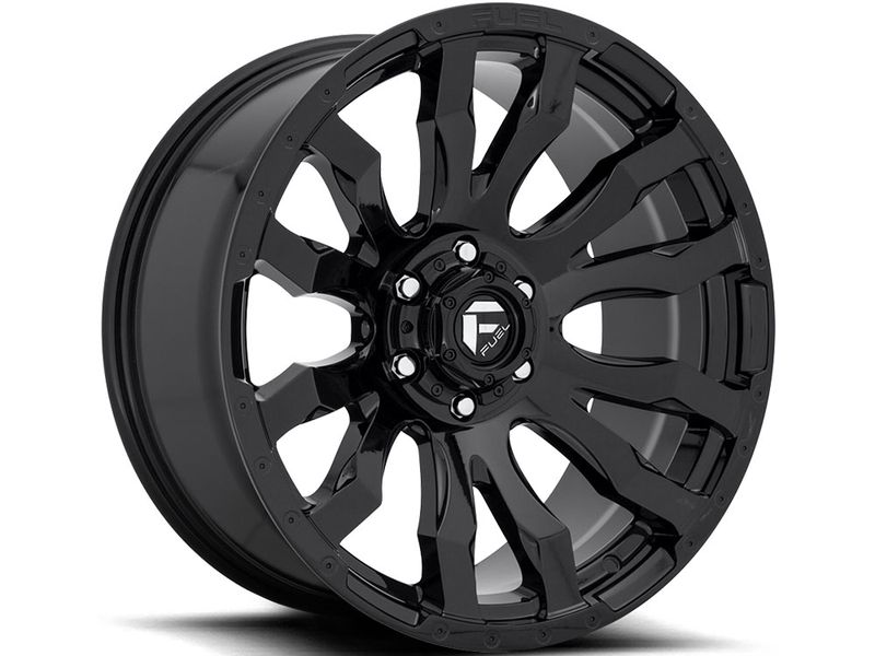 Fuel Gloss Black Blitz Wheels | Havoc Offroad