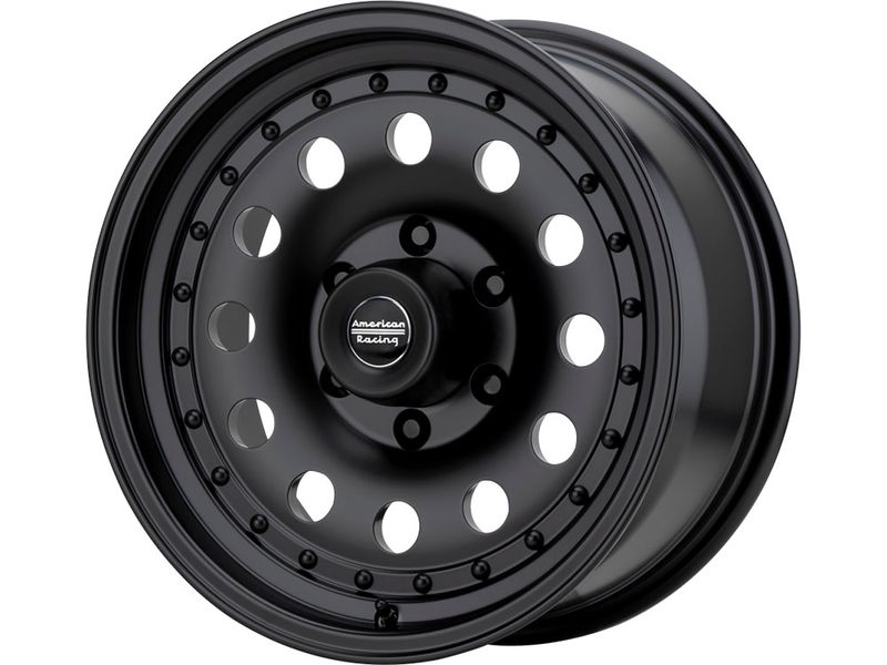 American Racing Black AR62 Outlaw II Wheels | Havoc Offroad