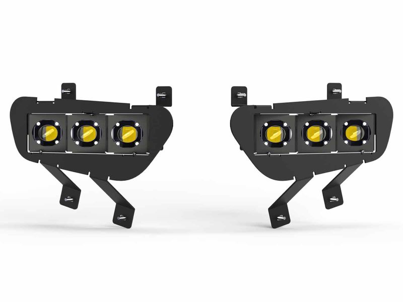 ARC Lighting Concept Pro Mini LED Triple Fog Light Kit 411R3 | Havoc ...