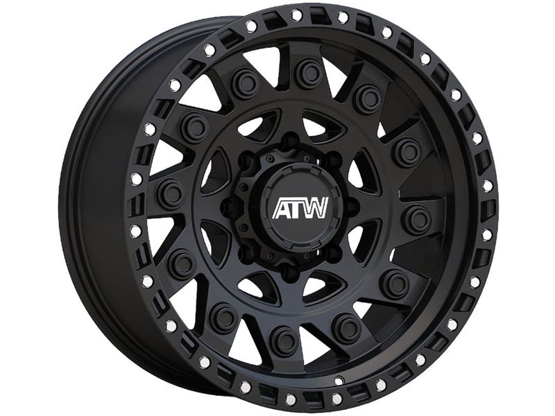 ATW Matte Black Congo Wheels | Havoc Offroad