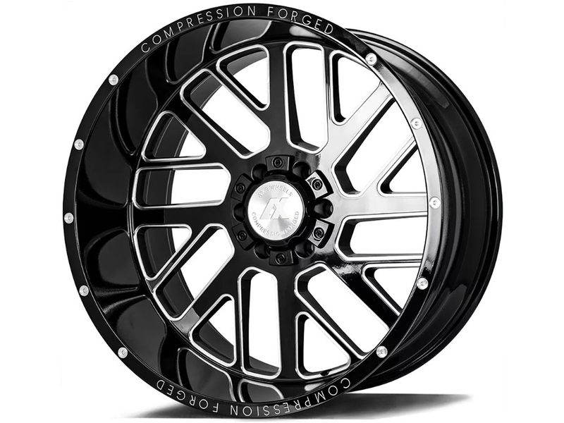 Axe Offroad Milled Black AX2 Wheels | Havoc Offroad