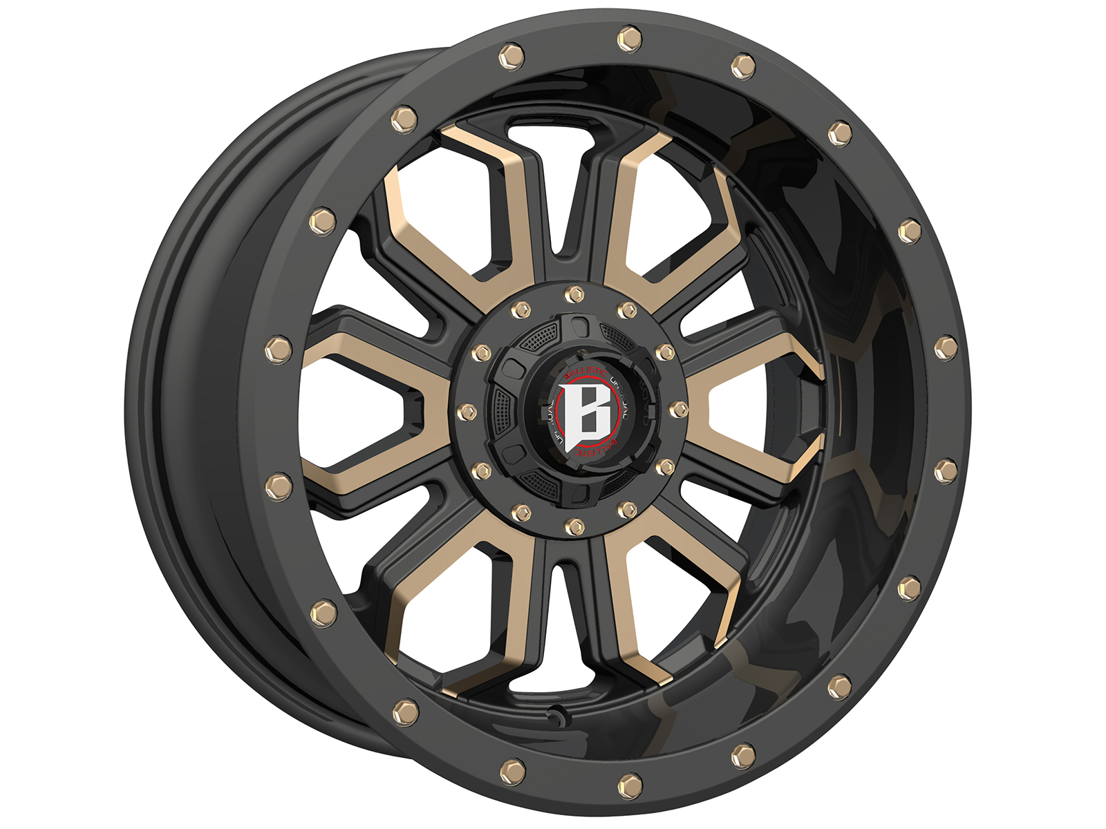 Ballistic Black & Bronze 967 Saber Wheels | Havoc Offroad