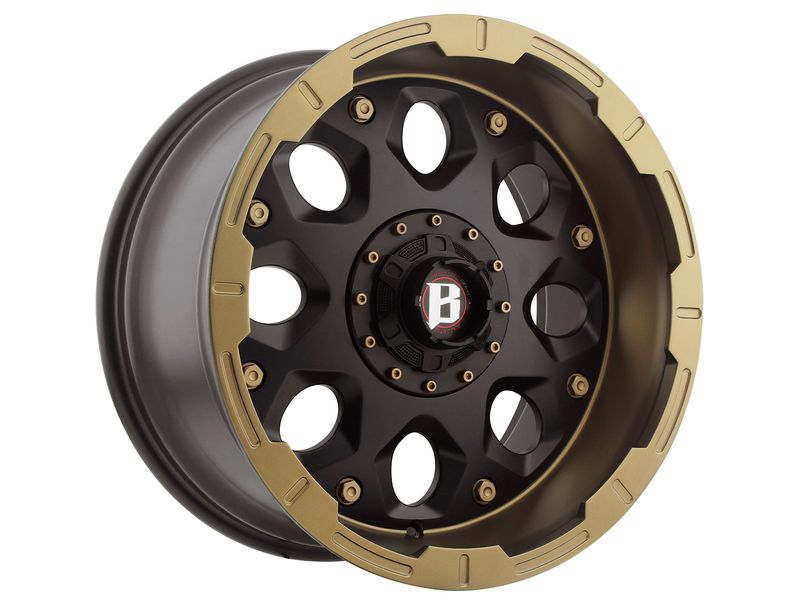Ballistic Black & Bronze 968 Shield Wheels | Havoc Offroad