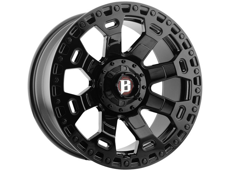 Ballistic Gloss Black 975 Moab Wheels | Havoc Offroad
