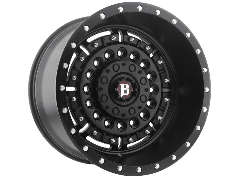Ballistic Matte Black 978 Cannon Wheels | Havoc Offroad