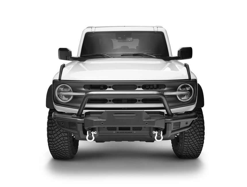 Black Horse Armour Tubular Heavy Duty Front Bumper AFB-FB22HD | Havoc ...