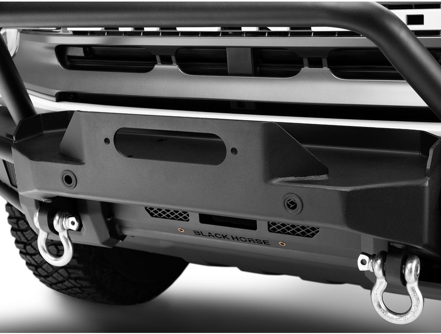 Black Horse Armour Tubular Heavy Duty Front Bumper AFB-FB22HD | Havoc ...