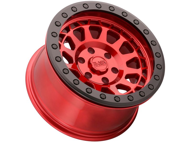 Black Rhino Red & Black Primm Beadlock Wheels | Havoc Offroad
