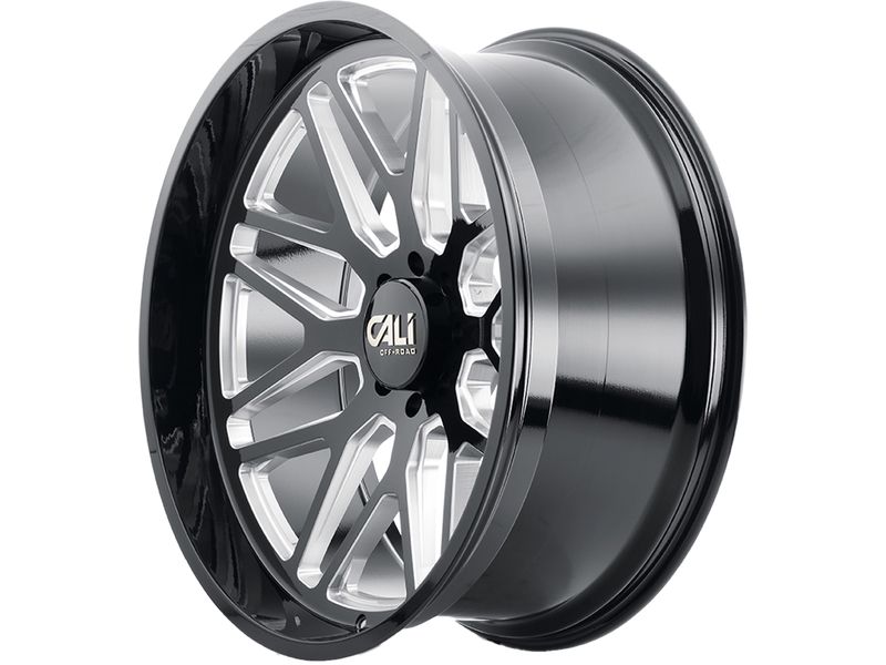Cali Offroad Milled Gloss Black Invader Wheel COW-9115-2181BM | Havoc ...
