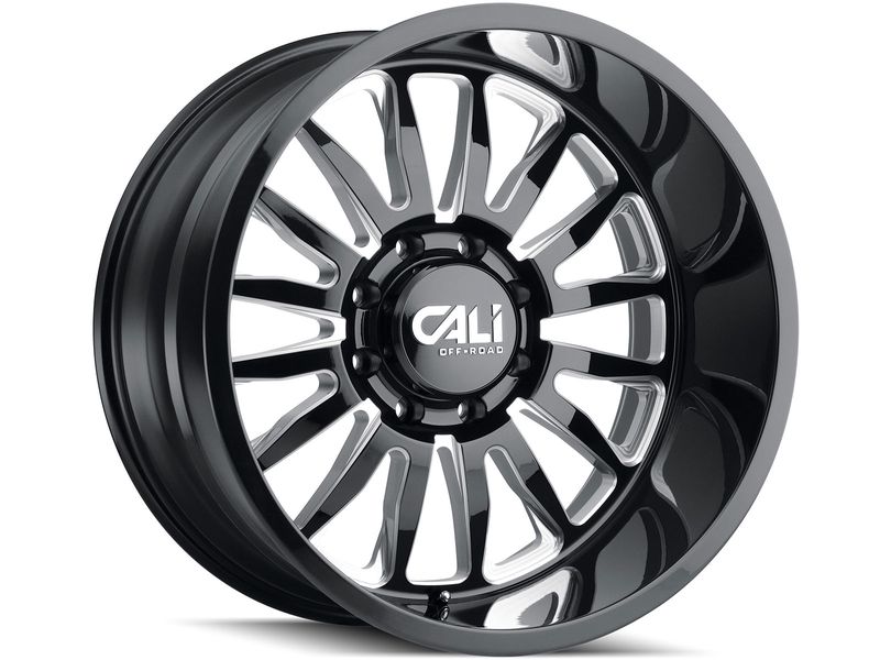 Cali Offroad Milled Gloss Black Summit Wheels | Havoc Offroad