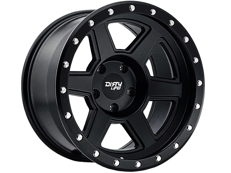 Dirty Life Matte Black Compound Wheels | Havoc Offroad