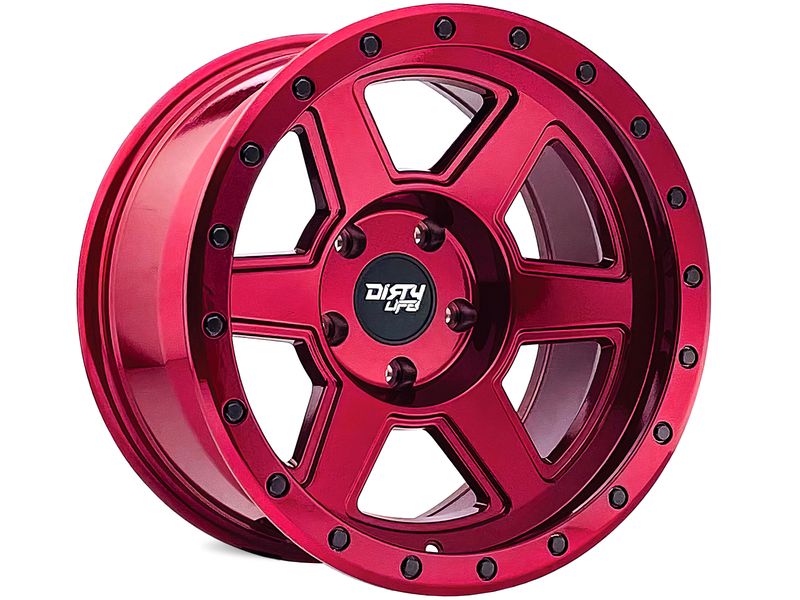 Dirty Life Red Compound Wheels | Havoc Offroad