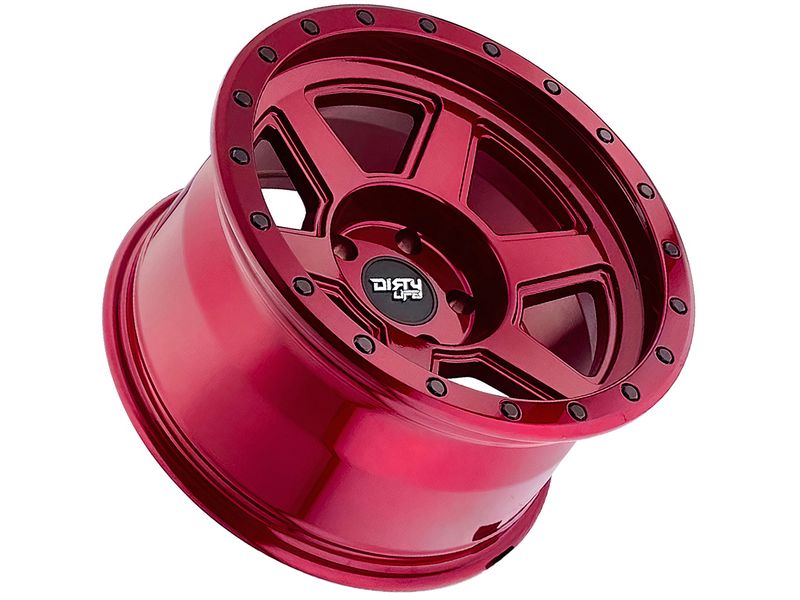 Dirty Life Red Compound Wheels | Havoc Offroad