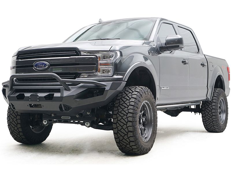 Fab Fours Matrix Front Bumper with Prerunner Guard FF18-X4552-1 | Havoc ...