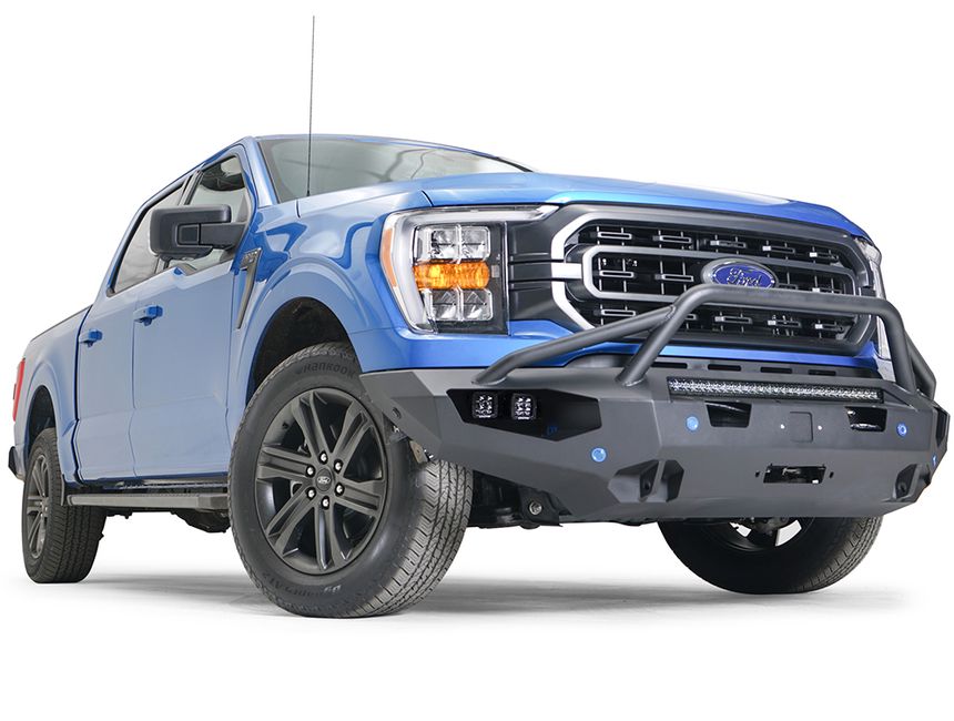 Fab Fours Matrix Front Bumper w/ Pre-Runner Guard FBF-FF21-X4752-1 ...