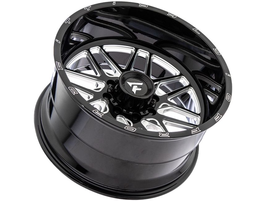 Fittipaldi Off-Road Forged Milled Gloss Black FTF 18 Wheels | Havoc Offroad