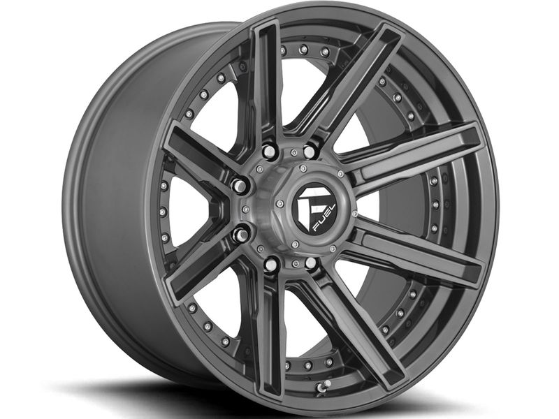 Fuel Brushed Gunmetal Rogue Wheels | Havoc Offroad