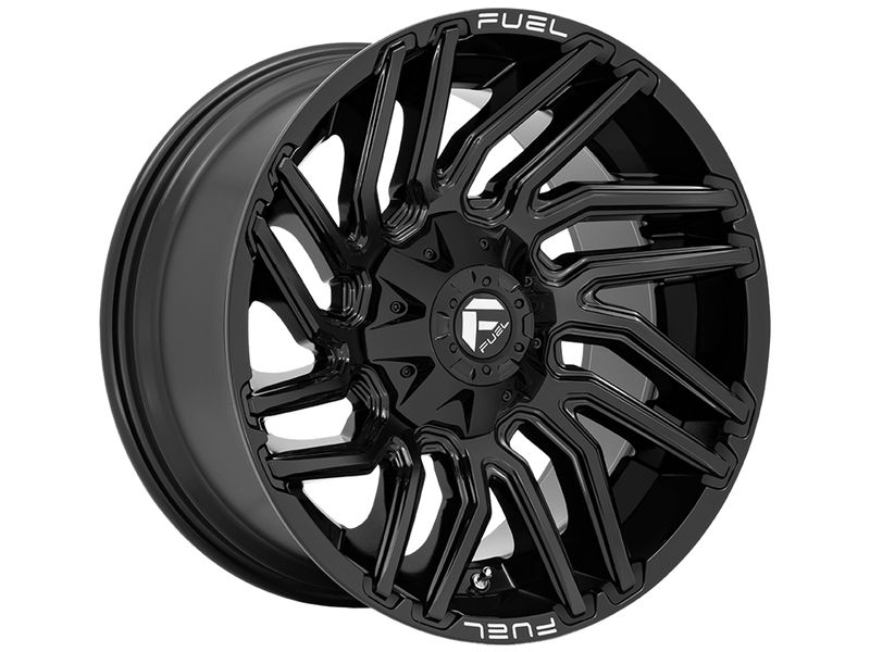 Fuel Gloss Black Typhoon Wheels | Havoc Offroad
