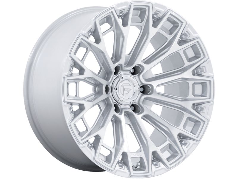 Fuel Machined Silver Trax Wheels | Havoc Offroad