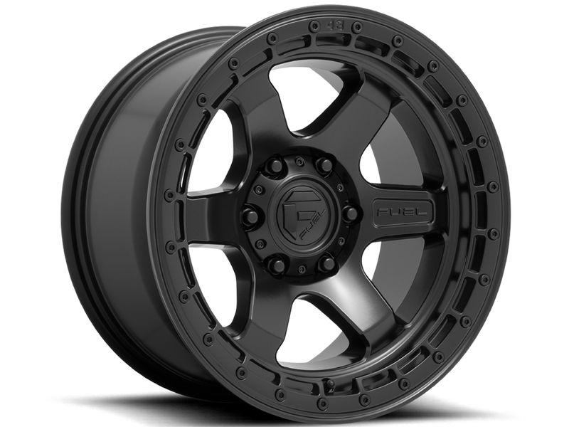 Fuel Matte Black Block Wheels | Havoc Offroad