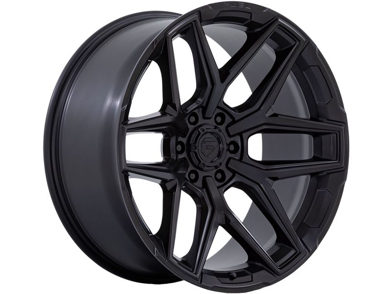Fuel Matte Black Flux Wheels | Havoc Offroad