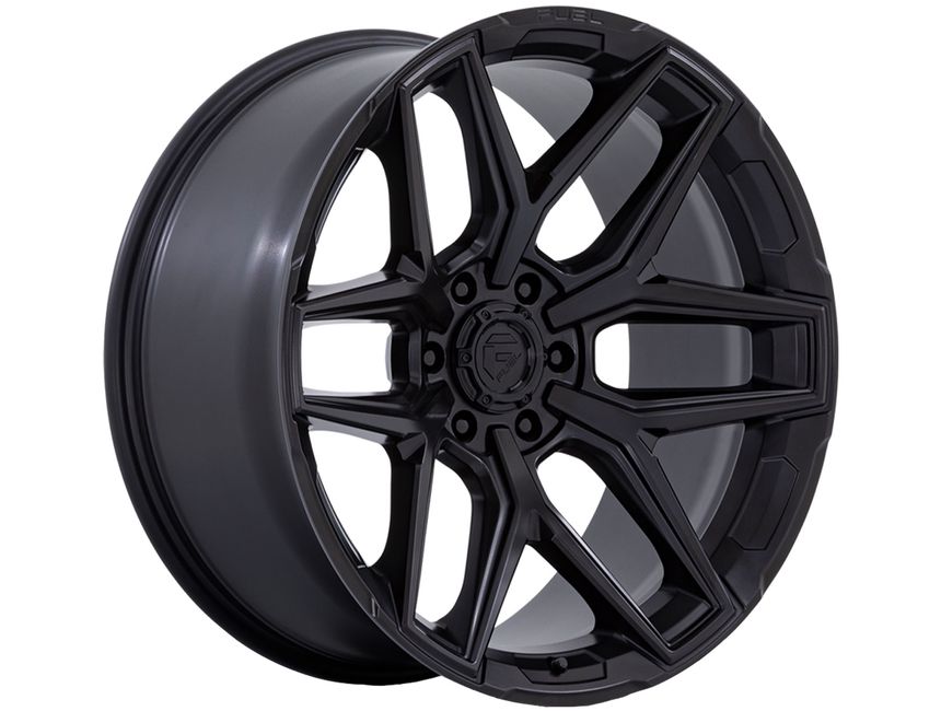 Fuel Matte Black Flux Wheels | Havoc Offroad