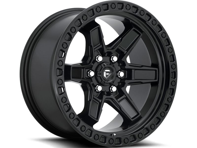 Fuel Matte Black Kicker 6 Wheels | Havoc Offroad