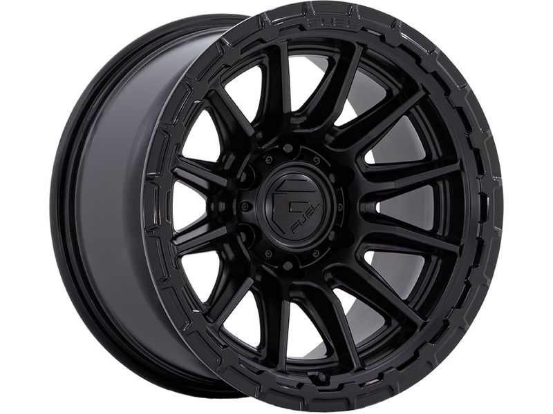 Fuel Matte Black Piston Wheels | Havoc Offroad