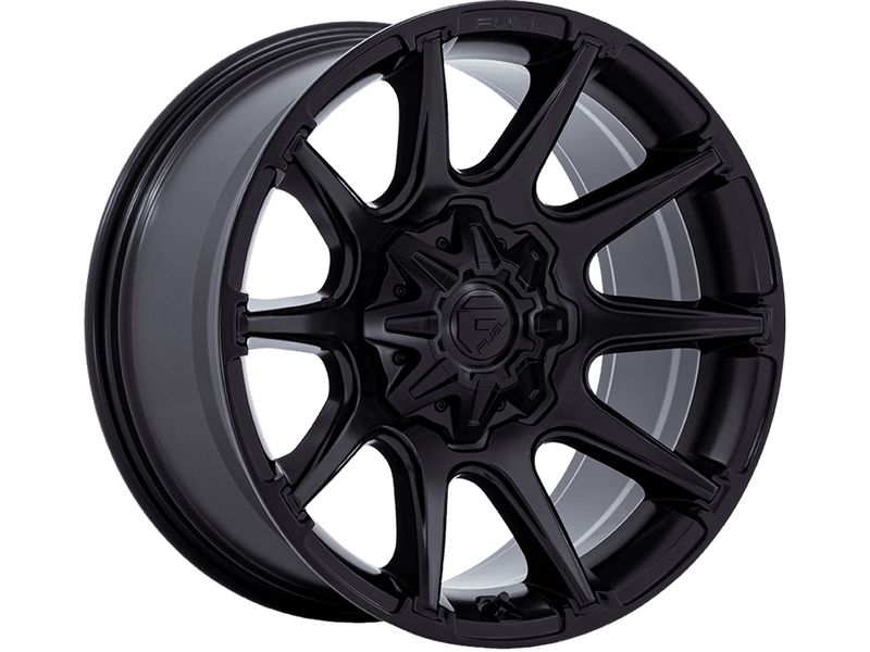 Fuel Matte Black Super C Wheels | Havoc Offroad